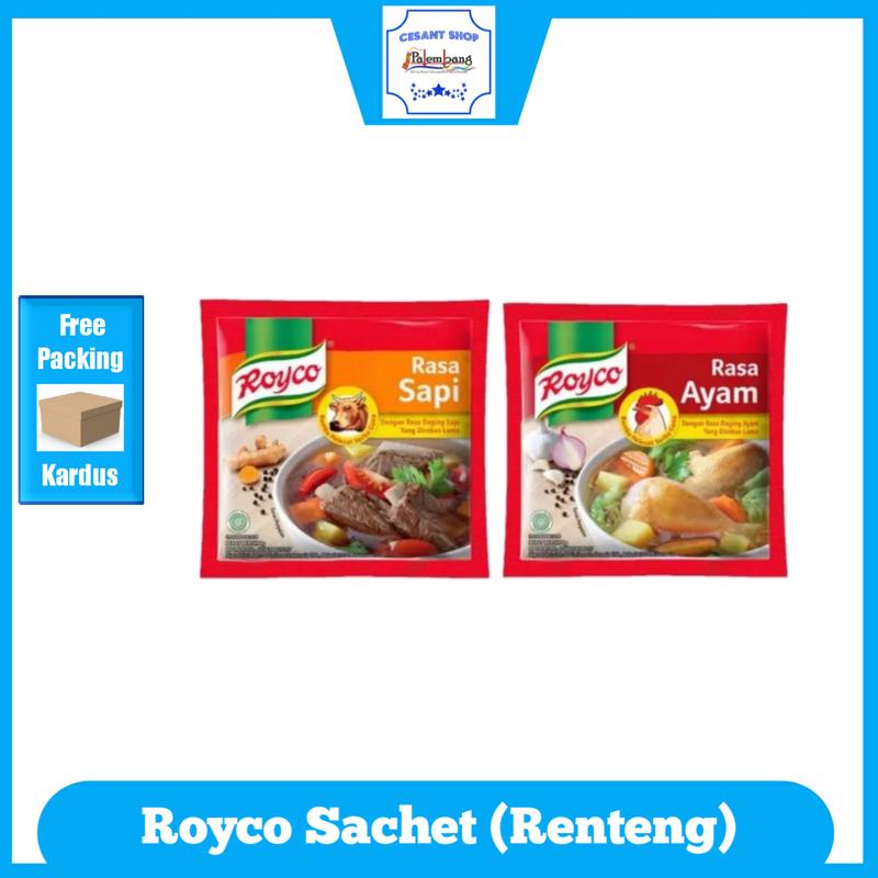 CSP [RENTENGAN] Royco Kaldu Ayam / Sapi Penyedap Makanan 12x9gram ...