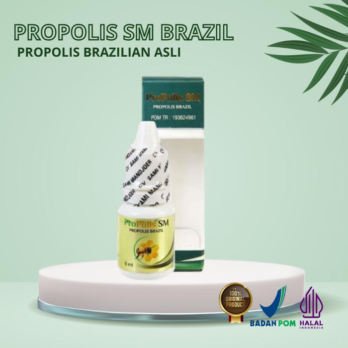 Propolis SM Brazil Original Obat Tetes 100% Alami Kualitas Premium Isi ...