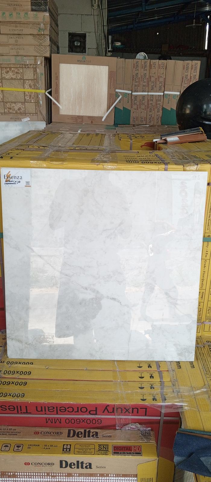 Jual ESSENZA GRANIT Lantai 60x60 Himalaya White Polished - Kw2 - Kota ...