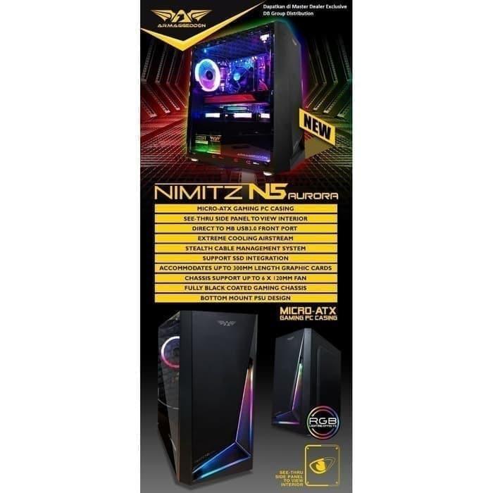 CASE ARMAGGEDDON Nimitz N5 AURORA MATX - Shop | Tokopedia