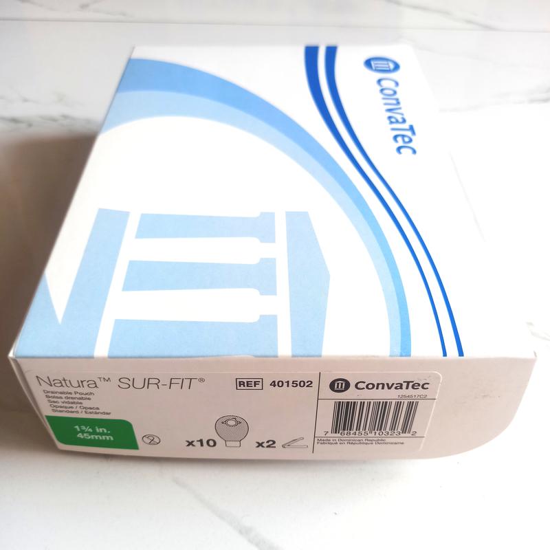Convatec Surfit Natura Drainable Pouch Opaque 45mm ( 401502 ) - Shop ...