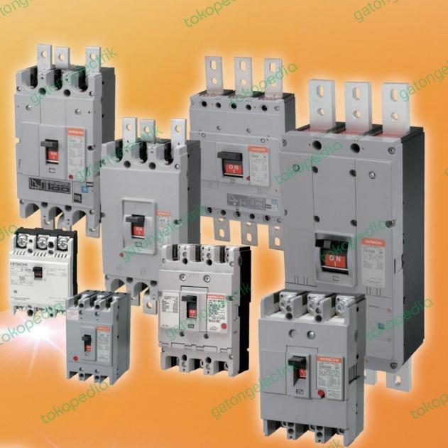 Jual BREAKER HITACHI F-225-FB 3Pole MCCB HITACHI ORIGINAL - 125A ...