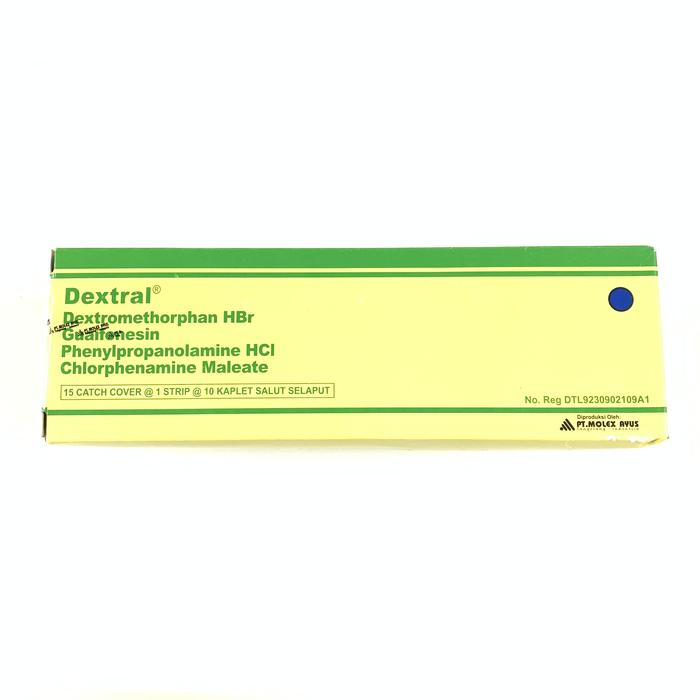 Jual Dextral Kaplet 1 strip - Obat Batuk Berdahak Kering & Pilek - Kota ...