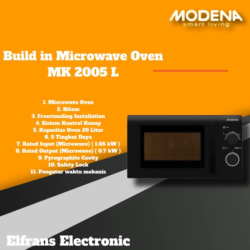 Microwave Oven Modena MK2005L Modena Microwave MK 2005 L - Shop | Tokopedia