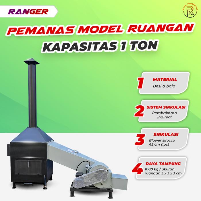 Jual Oven Padi Gabah dan Jagung Kap. 1 Ton Tipe Kayu Bakar - 500 KG ...