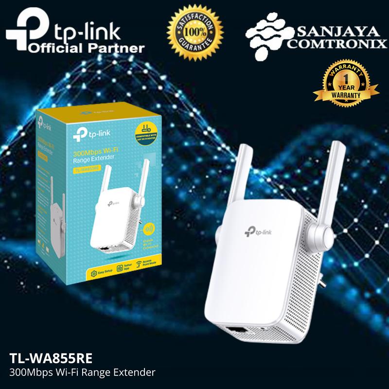 TP-LINK TL-WA855RE 300Mbps Wi-Fi Range Extender - Shop | Tokopedia