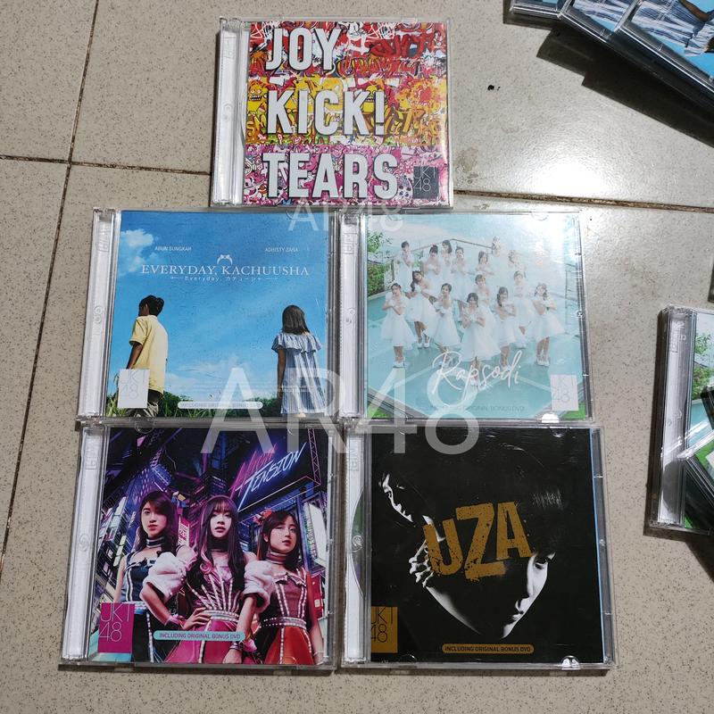 DVD/CD JKT48 High Tension,Rapsodi,Everyday Kachuusa,UZA,Joy Kick Tears ...