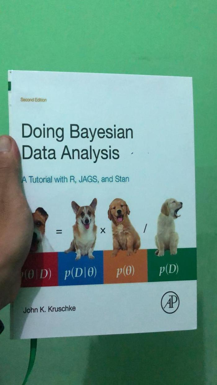 Jual Doing Bayesian Data Analysis: A Tutorial with R, JAGS, and Stan ...