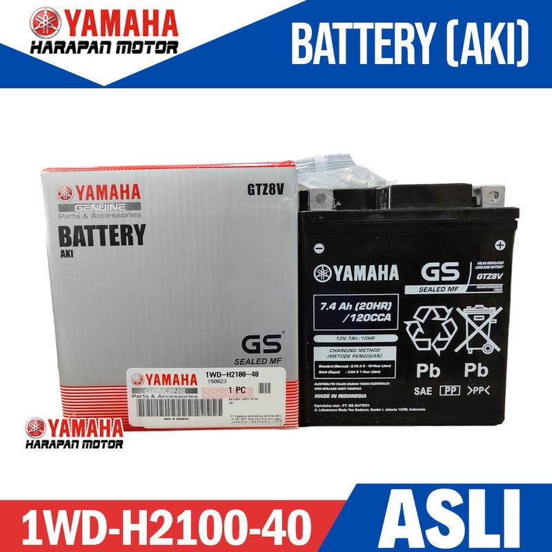 AKI MOTOR YAMAHA R25/MT25/XMAX BATTERY ASSY 1WD-H2100-40 - Shop | Tokopedia