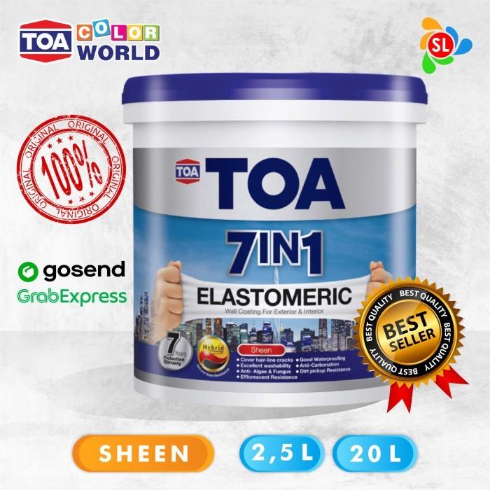 Jual [Promo!] Cat Tembok Dinding Exterior Toa 7 In 1 Sheen Ready Mix ...