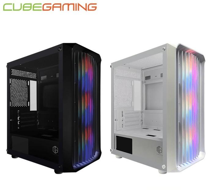 Jual Cube Gaming CAYN - Tempered Glass Mid Tower m-ATX Gaming Case ...