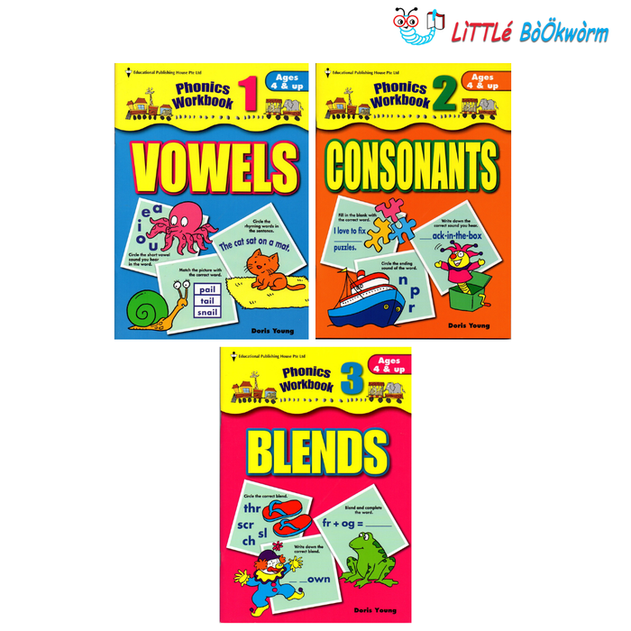 Jual Phonics Workbook Series | Buku Belajar Berbicara/Membaca Anak TK ...