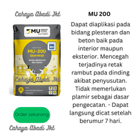 Jual MU 200 / MU-200 SkimWall Semen Acian 40Kg Grey/Abu Instan untuk ...
