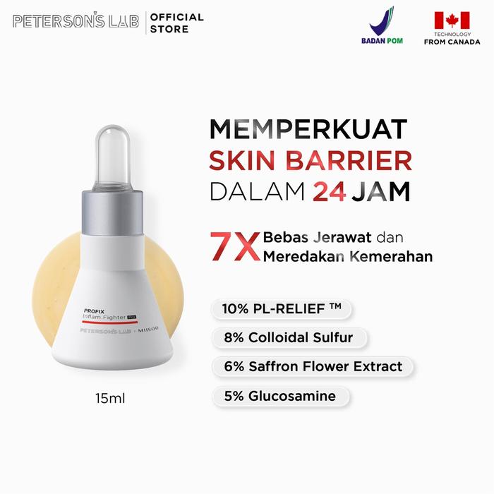 Jual Peterson's Lab - Profix Inflam Fighter Pro for Skin Barrier (15ml ...