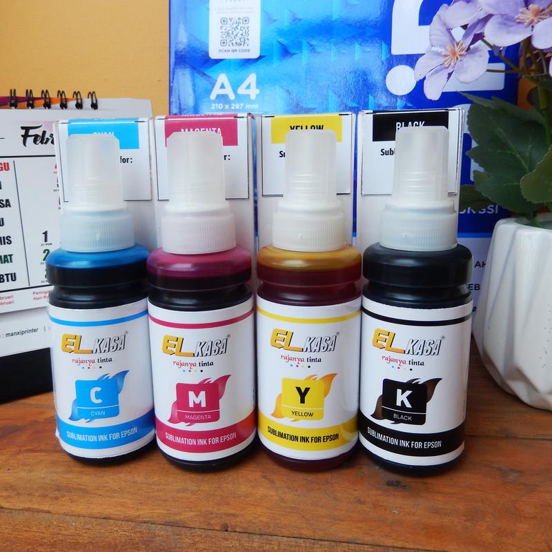 Tinta Sublime Untuk Printer Epson 100ml by Elkasa - Shop | Tokopedia