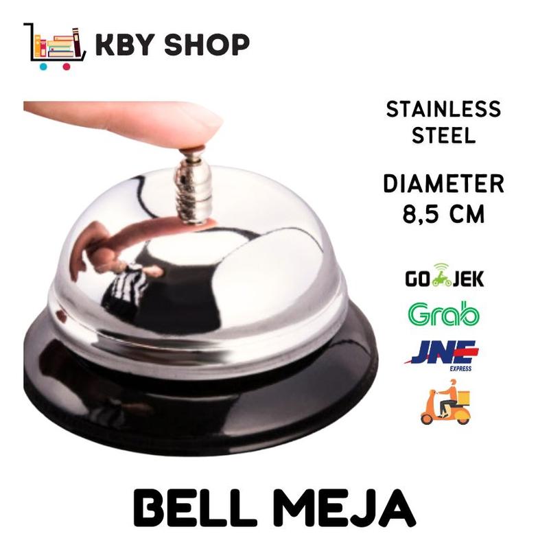 JUAL CALL BELL / BELL MEJA STAINLESS - Shop | Tokopedia