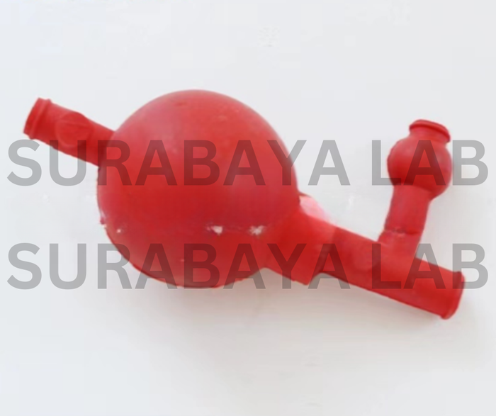 Jual PIPETTE FILLER UNIVERSAL / BOLA HISAP PIPET / RUBBER BULB MERAH ...
