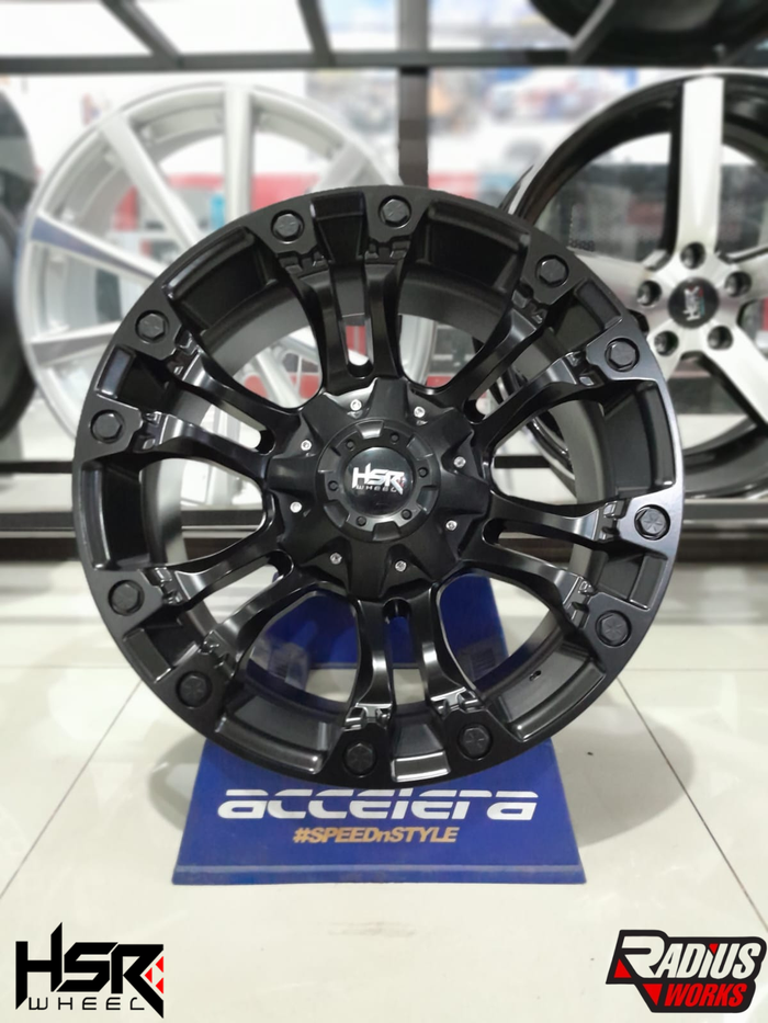 Jual Velg Offroad HSR Ring 18 Lumbis Fortuner Pajero Triton Everest Dll ...