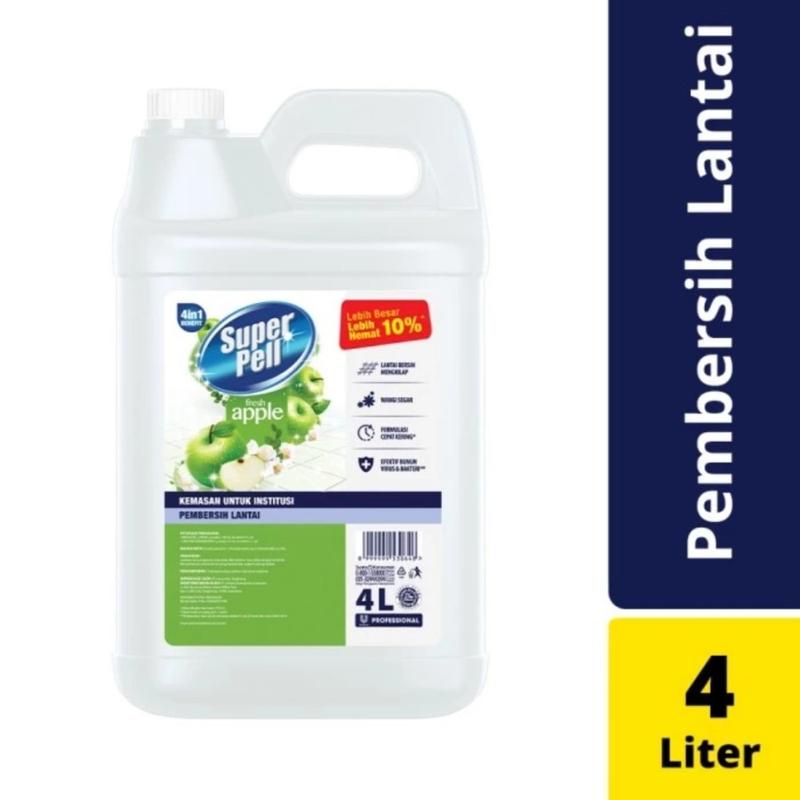 superpell 4 liter pembersih lantai 4 lt super pel obat pel - Shop ...