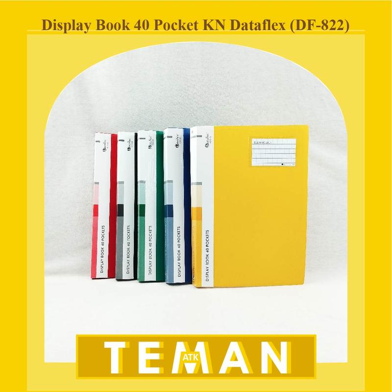 Display Book Clear Holder 40 Pocket + Kartu Nama F4 - Dataflex - Shop | Tokopedia