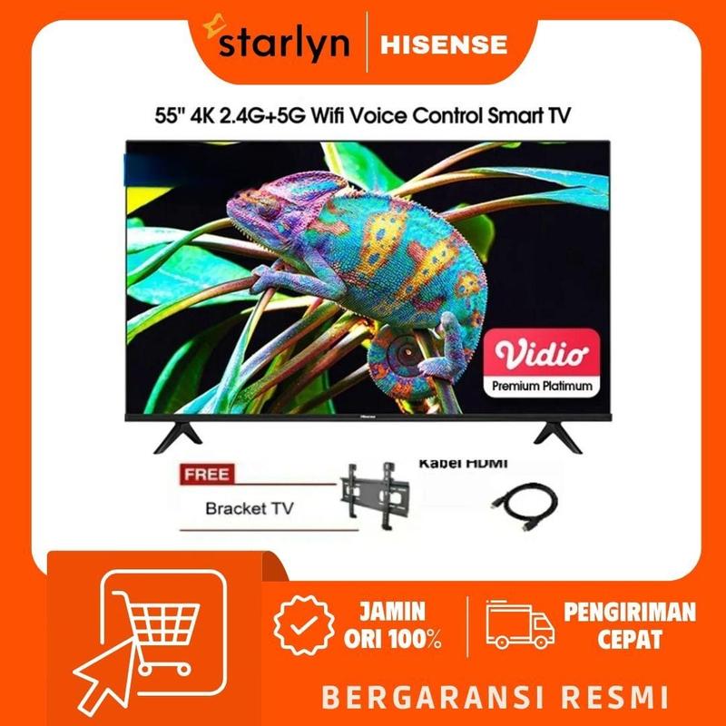 Hisense 50E6 50 inch Vidaa Smart 4K UHD TV-Bezelles 50E6K - Shop ...