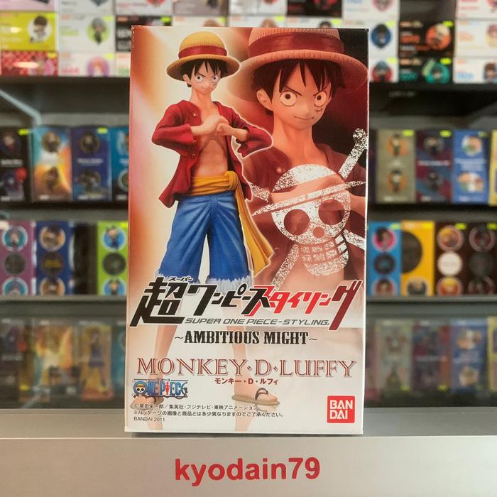 Jual Styling One Piece Monkey D Luffy Ambitious Might Figure ORIGINAL ...