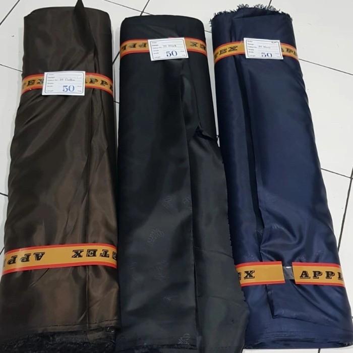 Jual saten dormil twill halus lembut / furing jas / lebar 150cm - Kota ...
