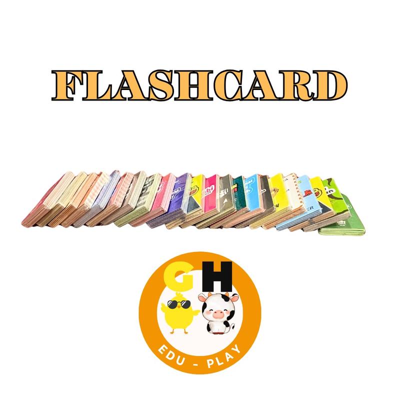 Flash Card Mainan Edukasi Anak Kartu Pintar Anak Paud TK Flashcard ...