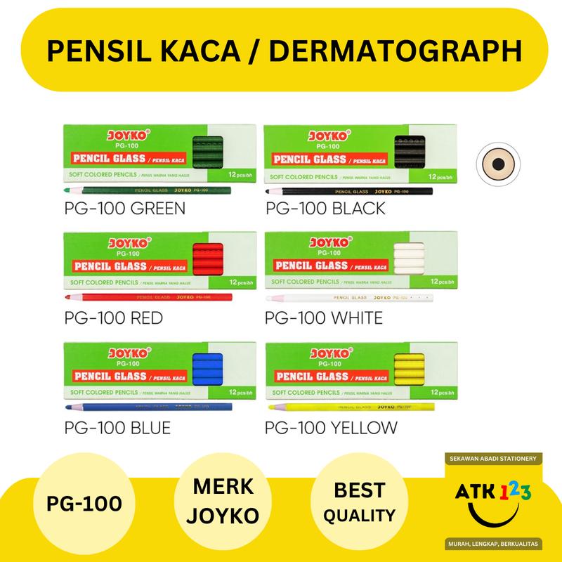 Dermatograph Joyko / Pensil Kaca / Glass Marking Pencil - Shop | Tokopedia