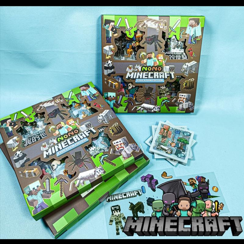Sticker Box MINECRAFT ROBLOX isi 100PCS Aesthetic Waterproof - Shop ...