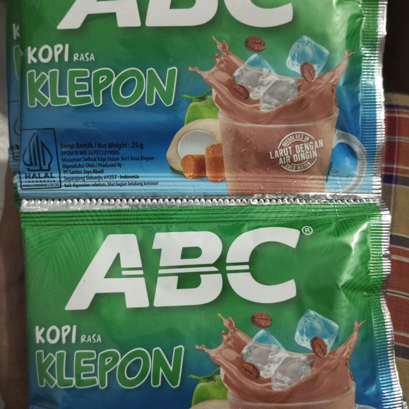 Abc Kopi Rasa Klepon Rentangan Isi 10 Sachet - Shop | Tokopedia