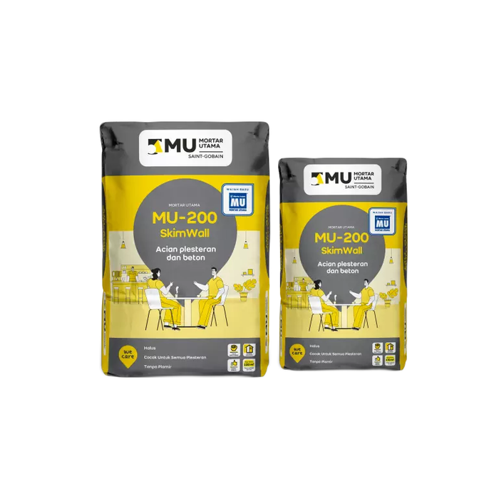 Jual MU 200 SkimWall 20 Kg Acian Plesteran & Beton (Semen MU-200) - Kab ...