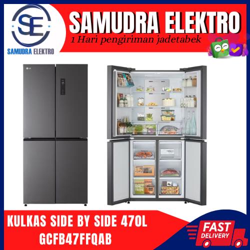LG GCFB47FFQAB - KULKAS SIDE By SIDE Smart Inverter GCFB47FFQAB -2023 ...