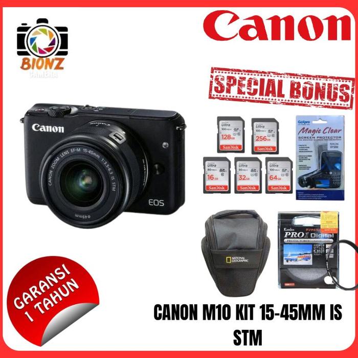Jual kamera canon m10 kit 15 45mm - KIT 18-55MM, KAMERA+LENSA - Jakarta ...
