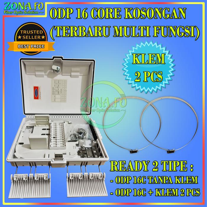 Promo ODP 16 Core Odp 16C SC Splitter Box Double Lock ODP Tiang Fiber ...