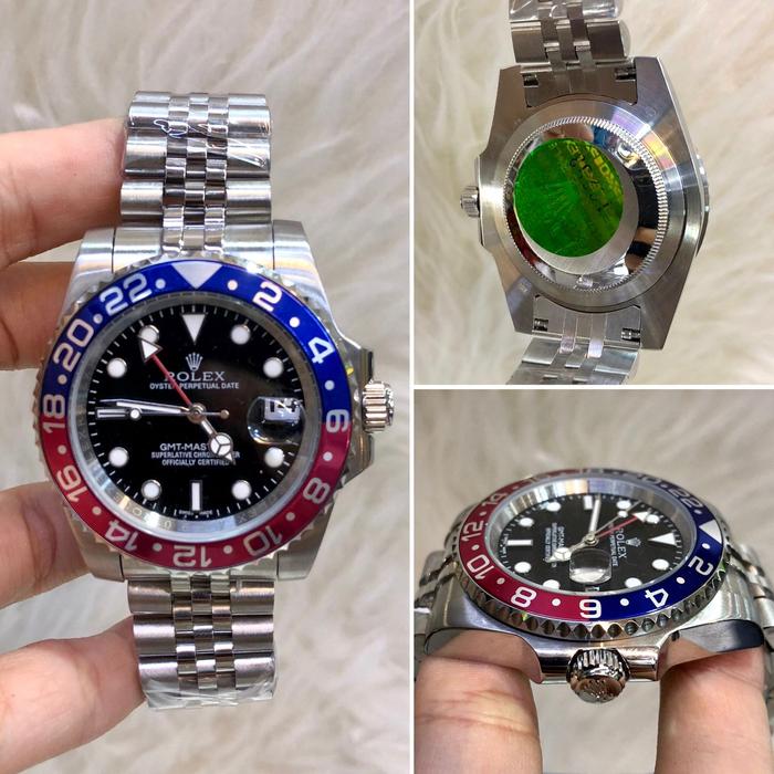 Jual Jam tangan Automatic RX GMT Master II Stainless steel - Rootbeer ...