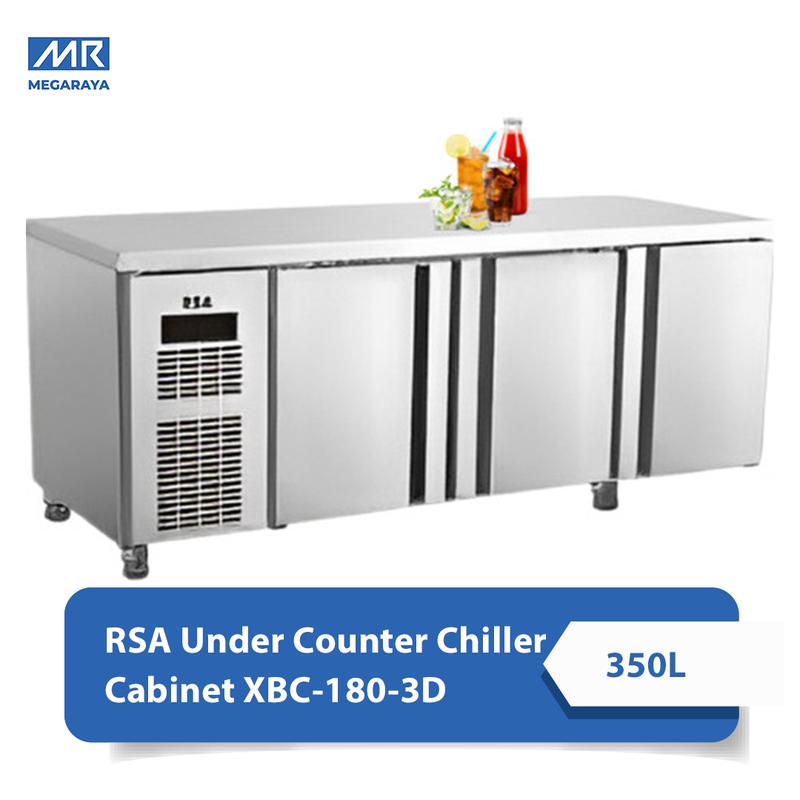 RSA Kulkas S/S Under Counter Chiller XBC1803D 3 Pintu 350L +2~+8 - Shop ...