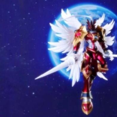 Jual Dukemon Crimson Mode DigiDodgeMCar Gallantmon Red Holy Warrior ...