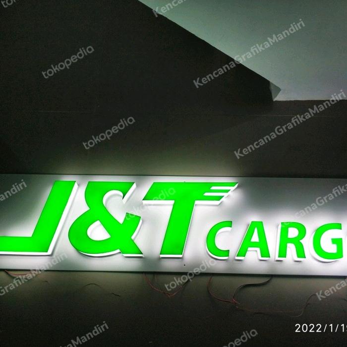 Huruf timbul 3D akrilik ukuran custom LED, Huruf LED timbul. - Shop ...