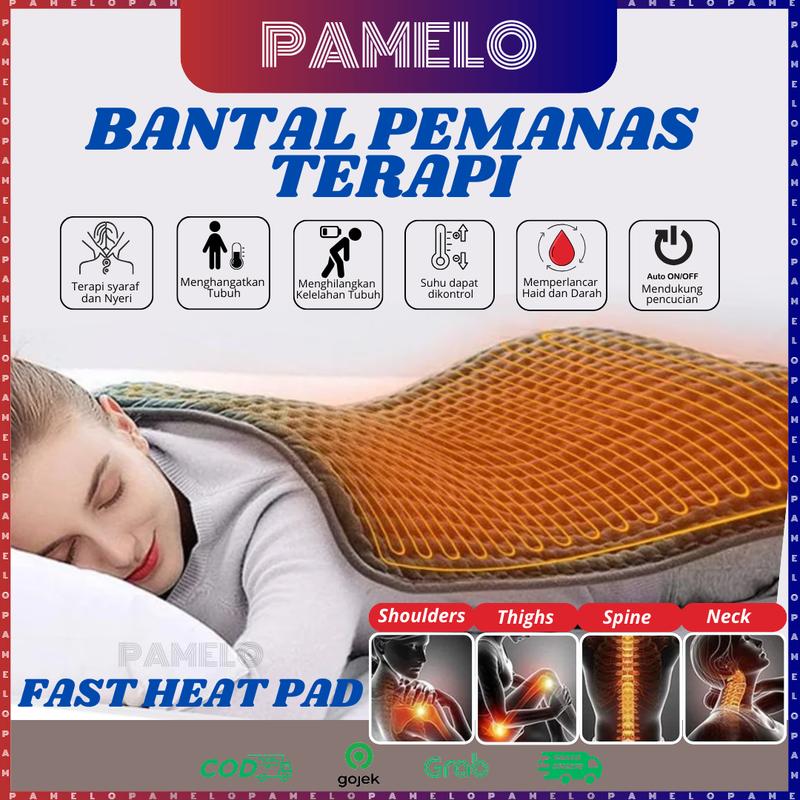 Bantal Panas Elektric Heating Pad Terapi Listrik Besar PREMIUM - Shop ...