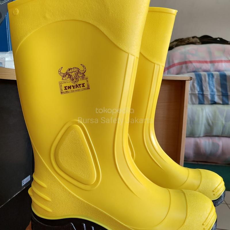 Sepatu Safety Boot Rubber Wayna Inyati - 39 - Shop | Tokopedia
