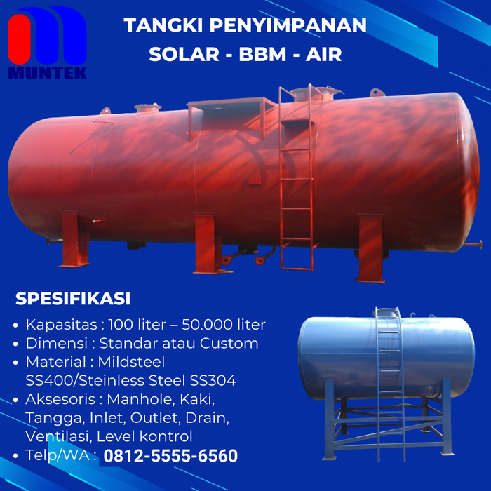 Jual Harga Tangki Solar - BBM - Air Custom dan Instalasi - Jakarta ...
