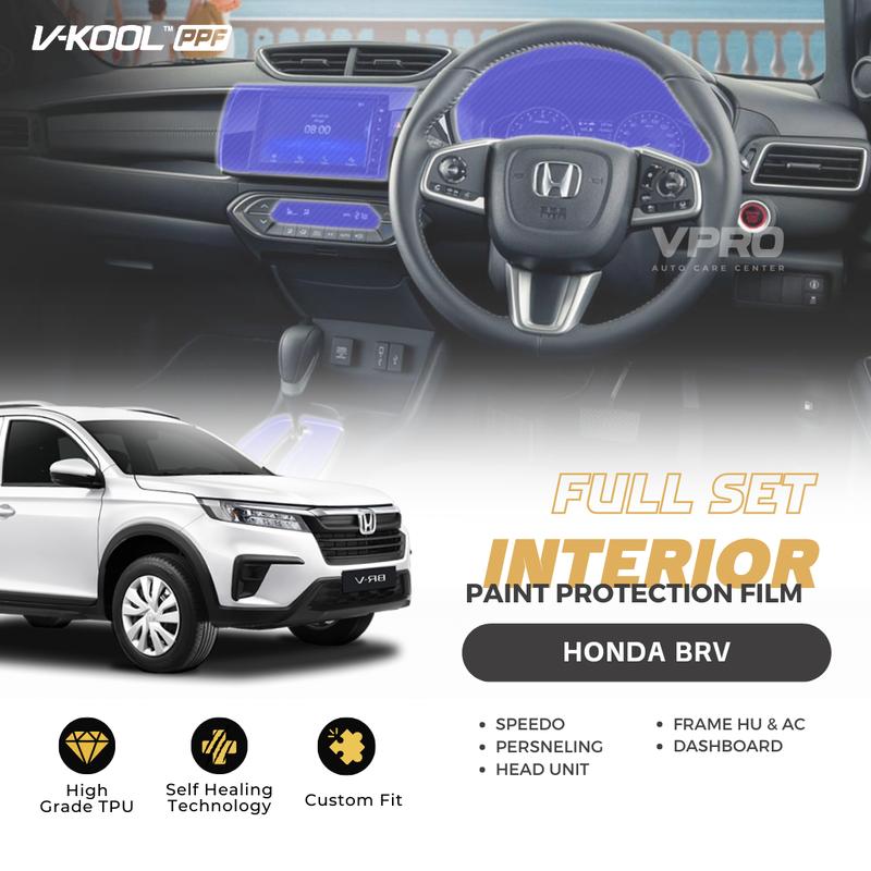 V-KOOL PPF Interior Protector Honda BRV - FULL SET / Interio - Shop ...