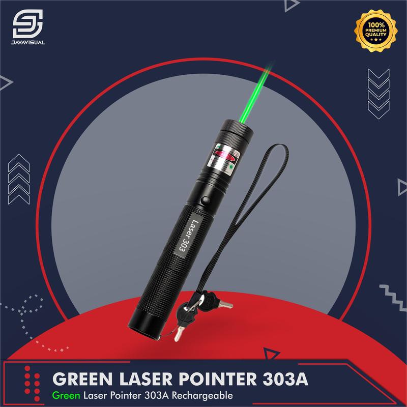 Green Laser Pointer 303 Rechargeable Variasi Laser - Shop | Tokopedia