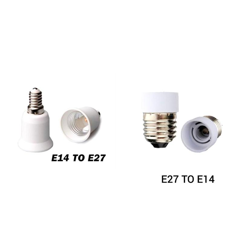 Fitting Adapter/Adaptor/Converter/Sambungan E14 ke E27 dan E27 - Shop ...
