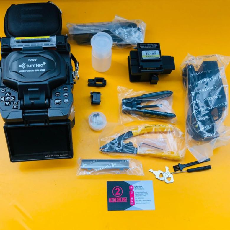 splicer tumtec v9 mini tumtech splicing v 9 ftth set fiber optic fo ...
