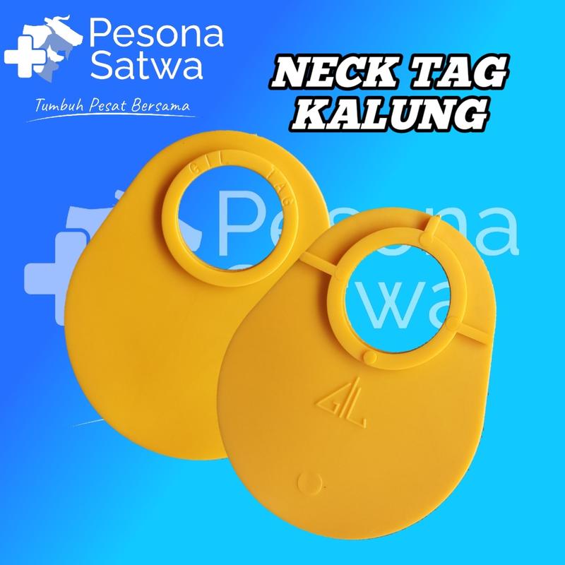 Neck Tag - Kalung Penanda Leher, Ternak, Sapi, Domba, Kambing- - Shop ...