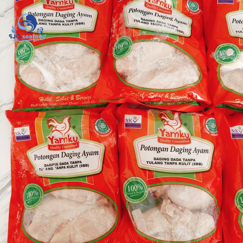 Yamku ayam dada fillet 1kg Frozen food - Shop | Tokopedia