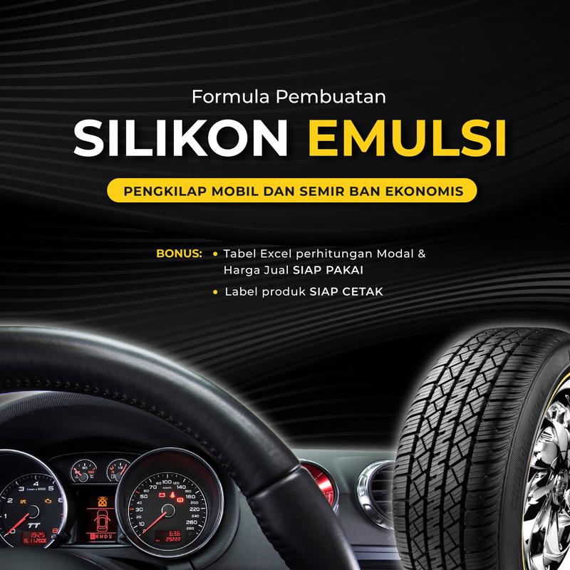 Formula Resep Pembuatan Silikon Emulsi - Shop | Tokopedia