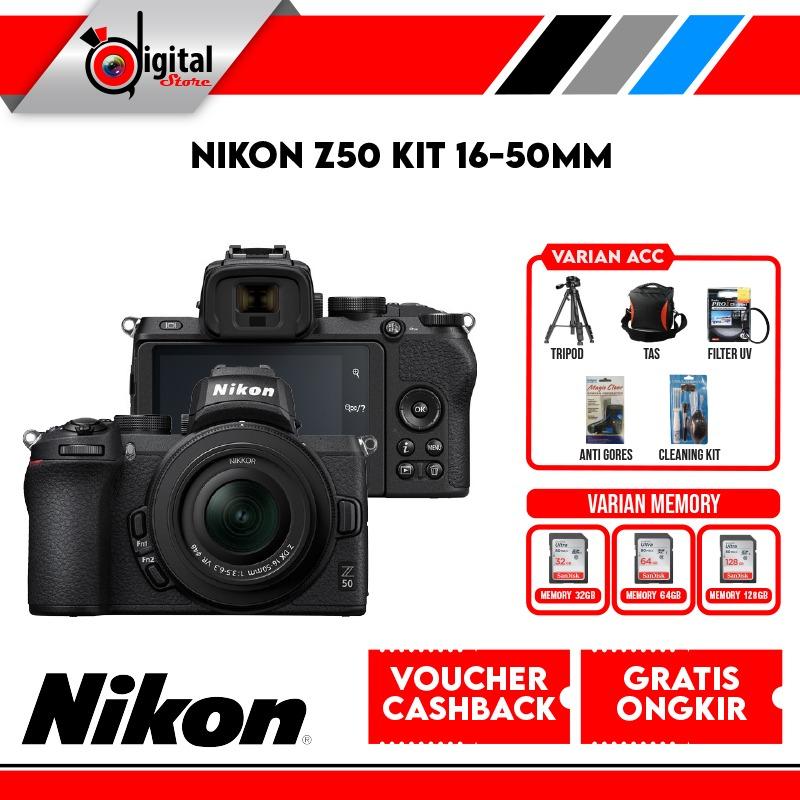 NIKON Z50 Kit 16-50mm - Shop | Tokopedia